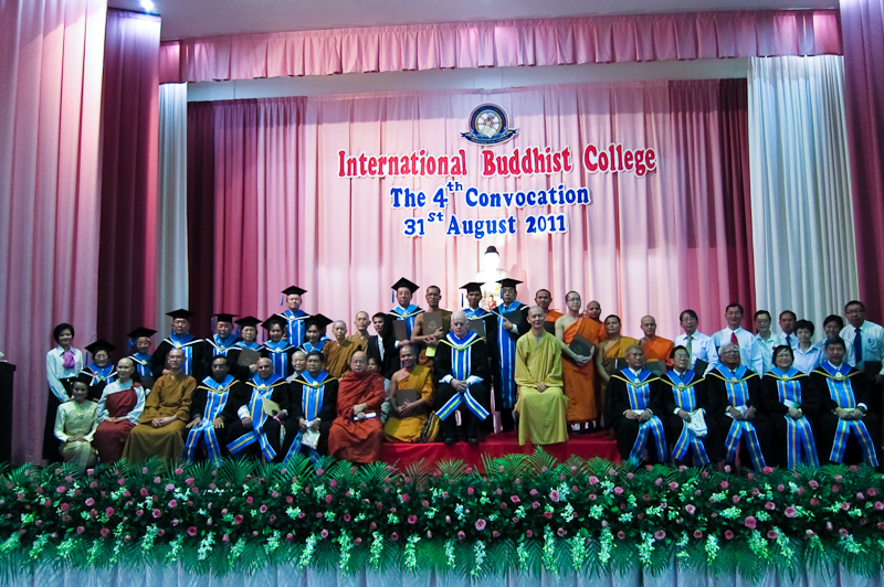 The 4th IBC Convocation, Aug 31, 2011 (2) | International Buddhist College